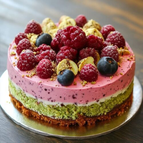 Gâteau Pistache Framboise : Recette Délicieuse Facile - Cuisine facile ...