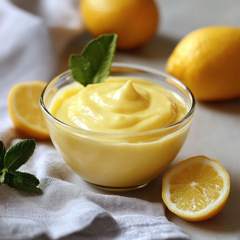 Recette de Crème Citron Légère et Délicieuse - Cuisine facile et abordable