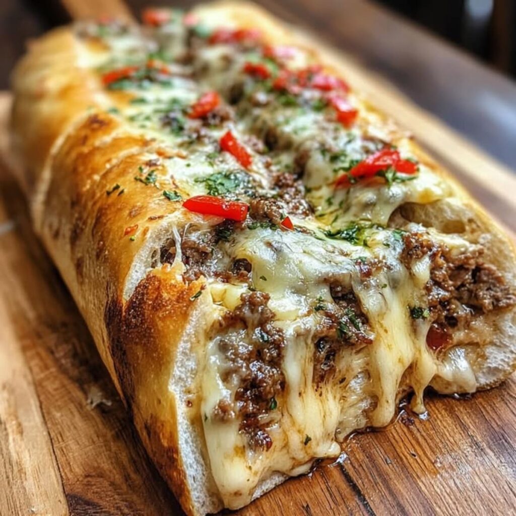 Découvrez Comment Réaliser un Savoureux Stromboli de Philly Cheesesteak ...