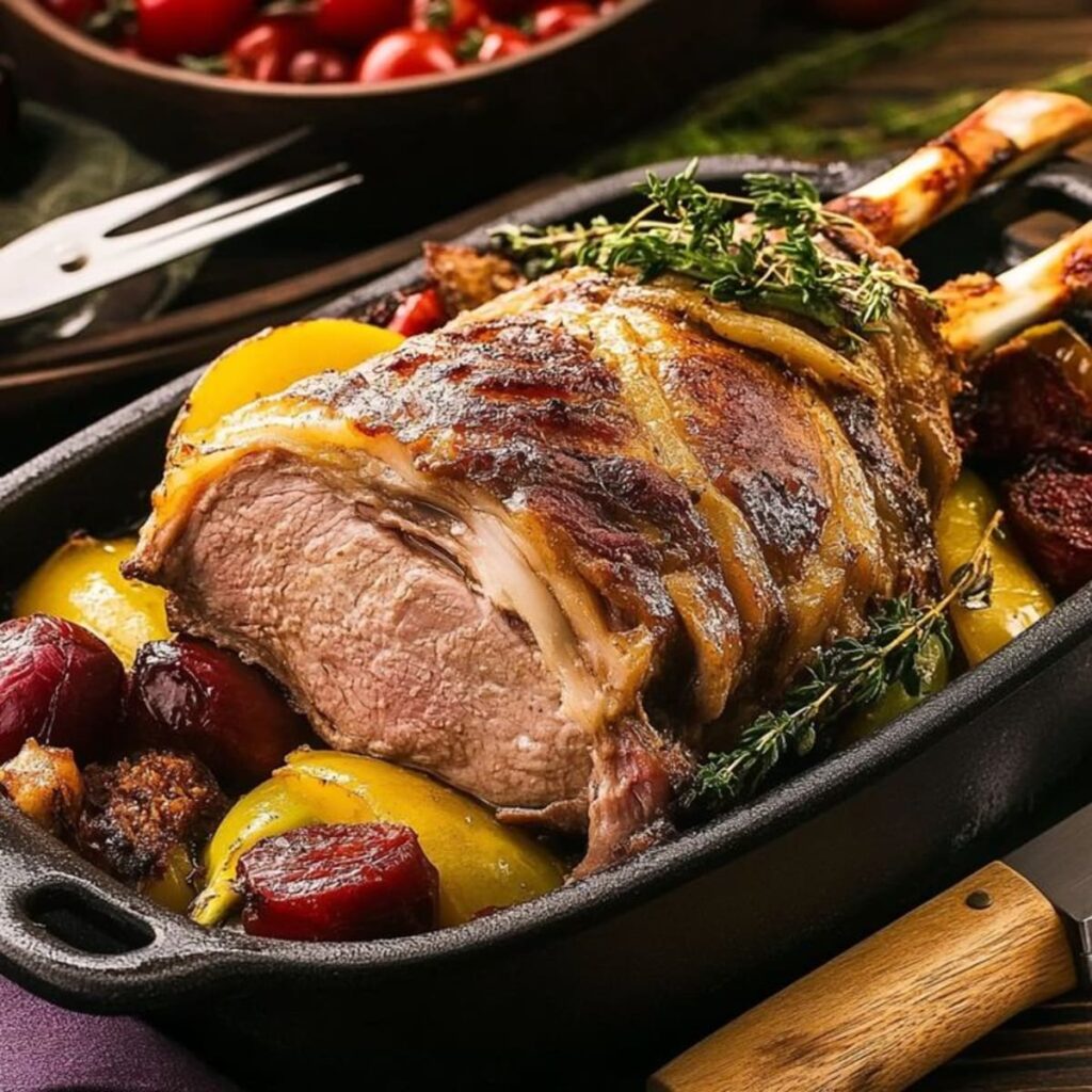 Recette Irresistible de Gigot d'Agneau Rôti - Cuisine facile et abordable