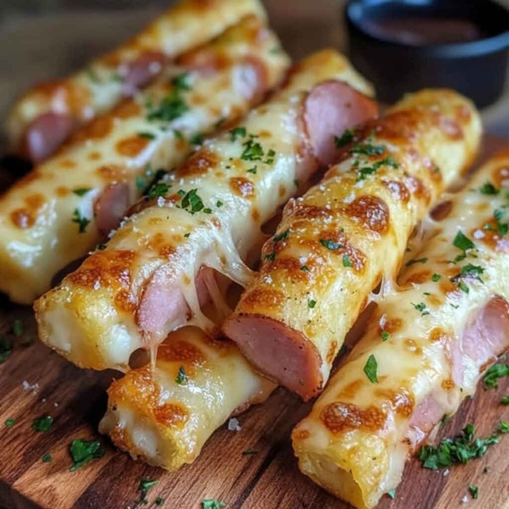 Délicieux Bâtonnets de Jambon et Fromage : Recette Irrésistible ...