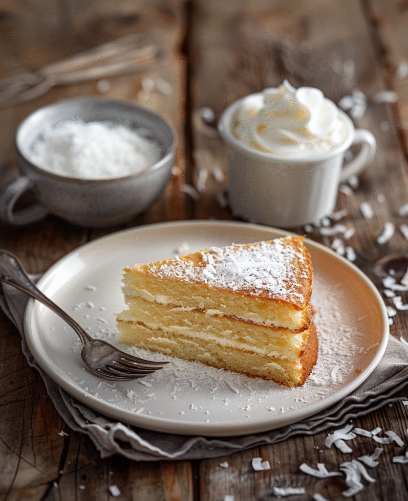 Gâteau à la noix de coco recette facile et savoureuse - Cuisine facile ...