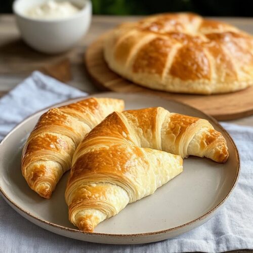 Croissants Moelleux Maison : Recette Facile et Savoureuse - Cuisine ...