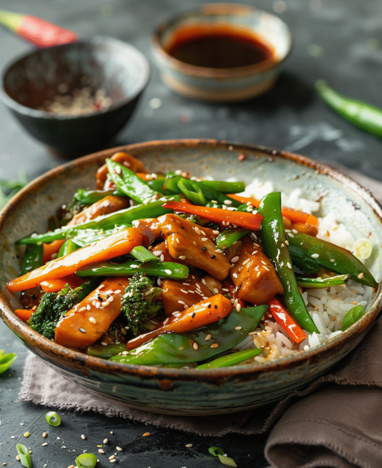 Recette Wok de Légumes Rapide et Savoureuse - Cuisine facile et abordable