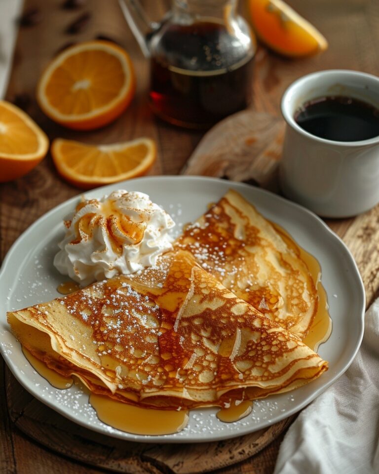 Recette Délicieuse de Crêpes Suzette à l’Orange : Tout ce que vous ...