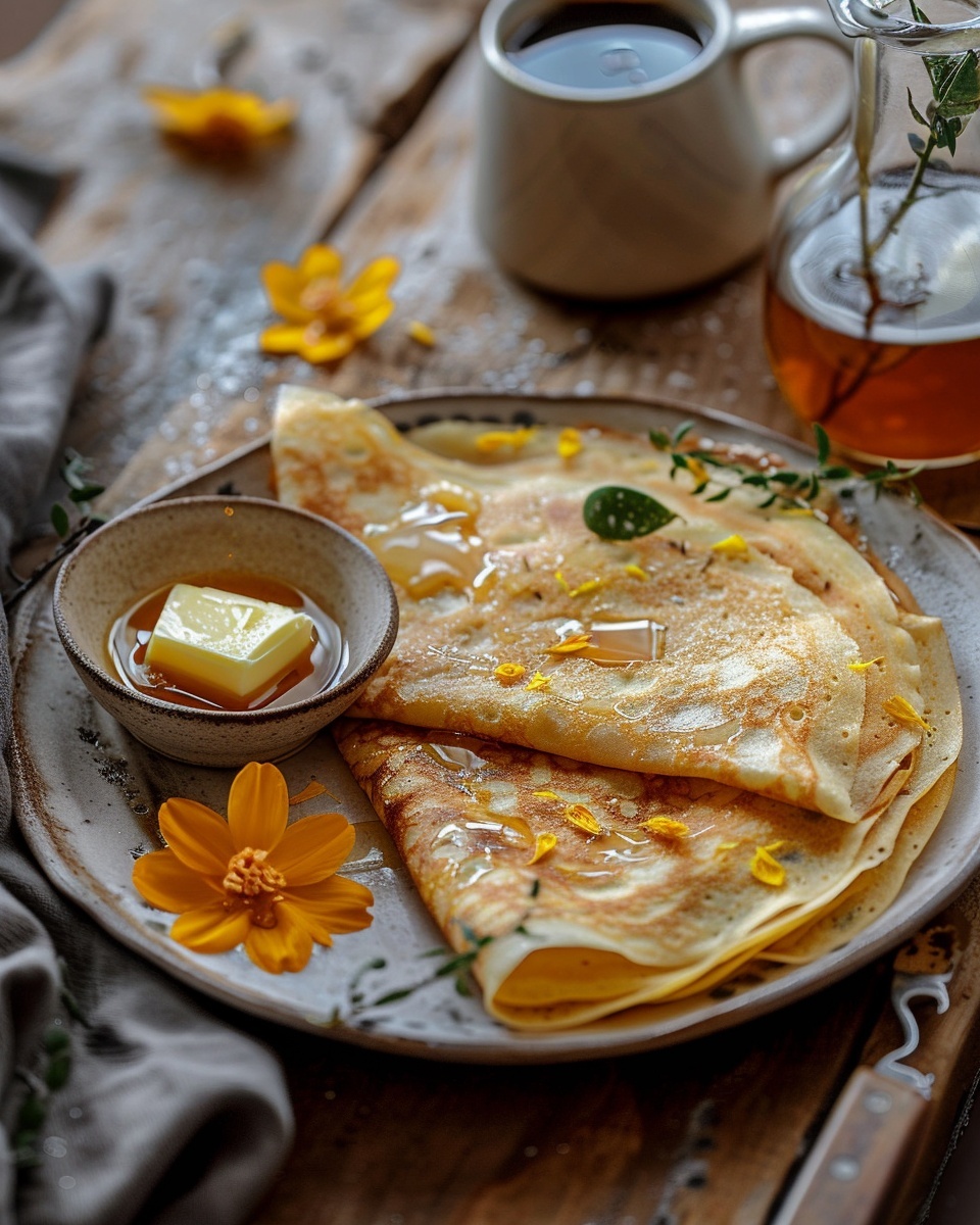Recette de Crêpes à la Fleur d’Oranger: Une Délicatesse Française ...