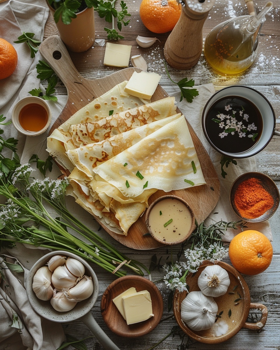 Recette de Crêpes à la Fleur d’Oranger: Une Délicatesse Française ...