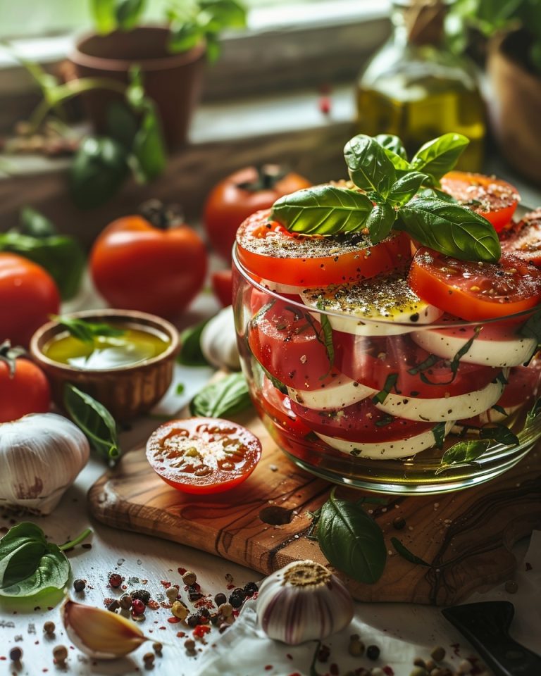 Recette de Verrine Tomate Mozzarella : Une Entrée Fraîche et Délicieuse ...